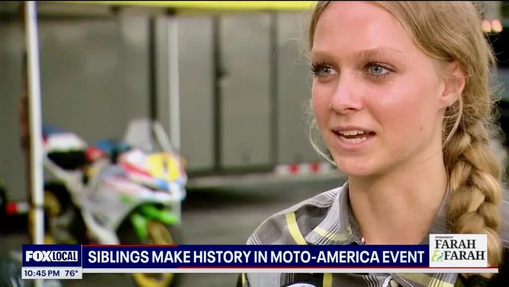 Sibling Revelry: Dynamic Dreher Duo Featured On TV - MotoAmerica
