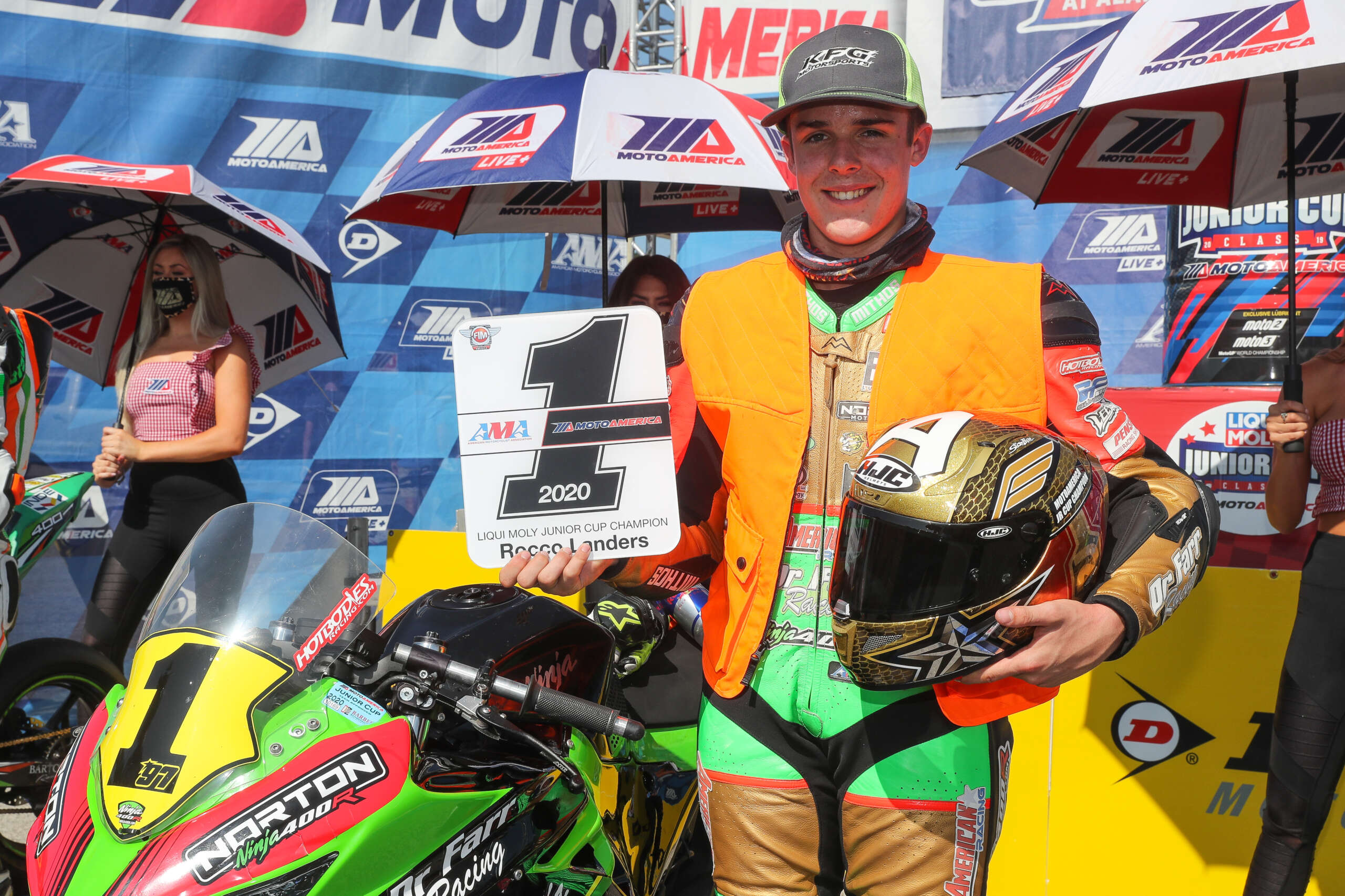 Landers Crowned At Barber After Perfect Weekend - MotoAmerica