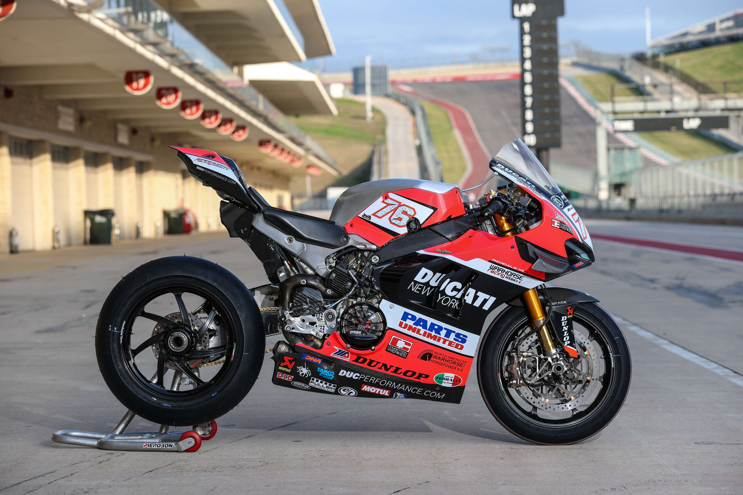 Two-Wheel Tuesday Spotlight: #76 Warhorse HSBK Racing Ducati New York ...