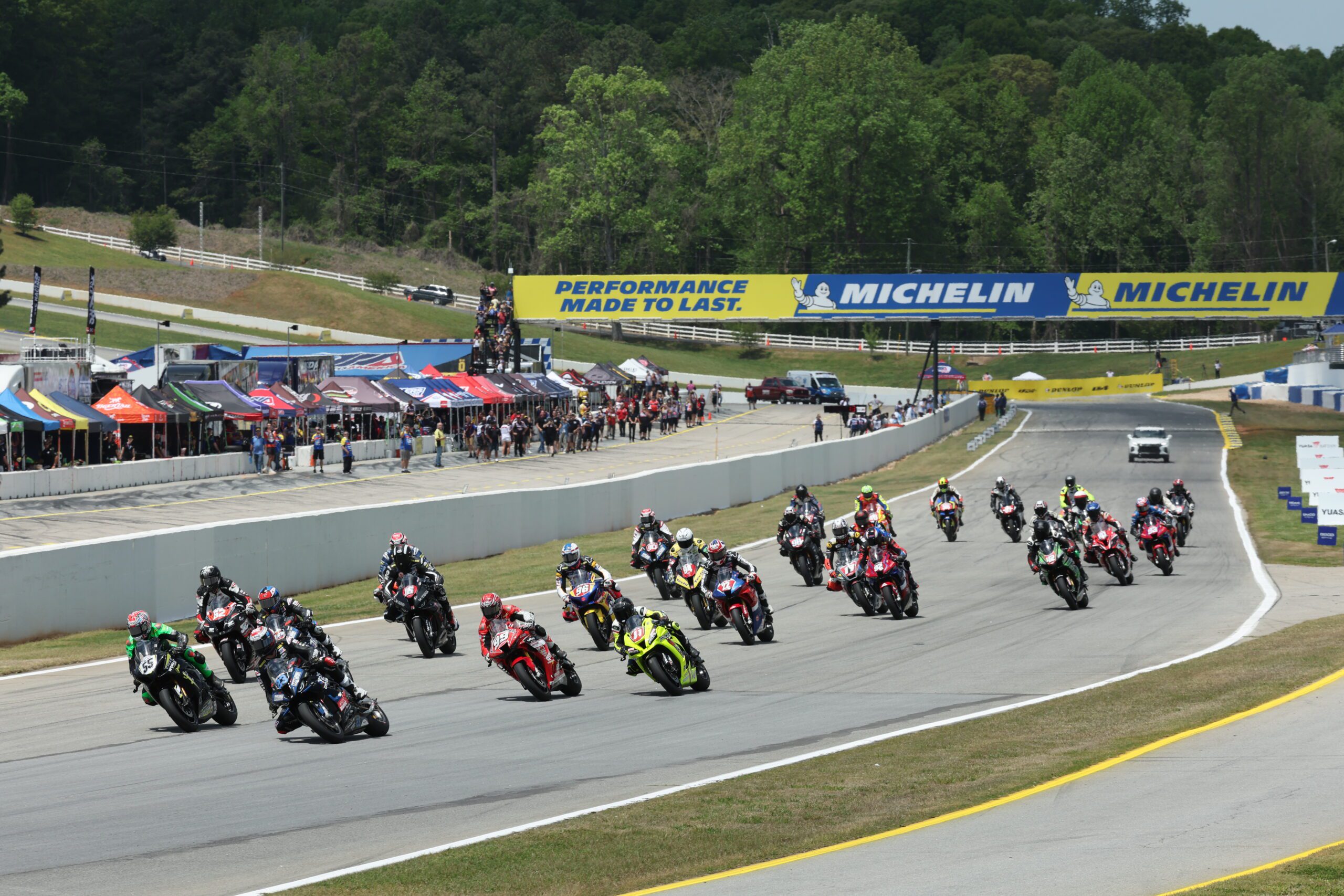Ultra-Close Racing Headlines MotoAmerica Day Two At Road Atlanta ...