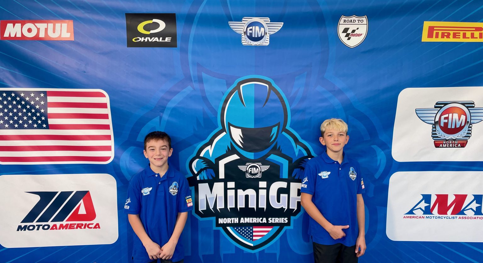 Gouker And Davis On The World Stage At FIM MiniGP World Series Final ...