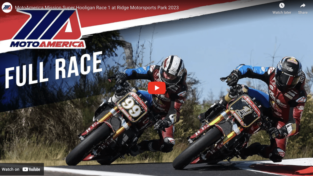 Full-Race Video: Mission Super Hooligan National Championship Race Two ...