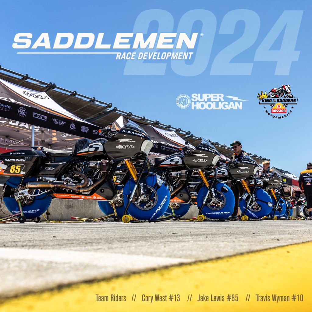 Travis Wyman Joins Cory West And Jake Lewis On Team Saddlemen For Baggers And Super Hooligan ...