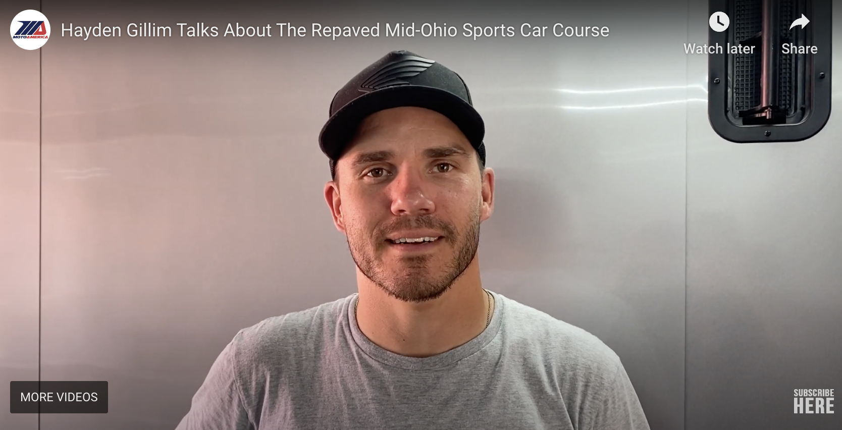 Video: Hayden Gillim Talks About Riding The Repaved Mid-Ohio Sports Car ...