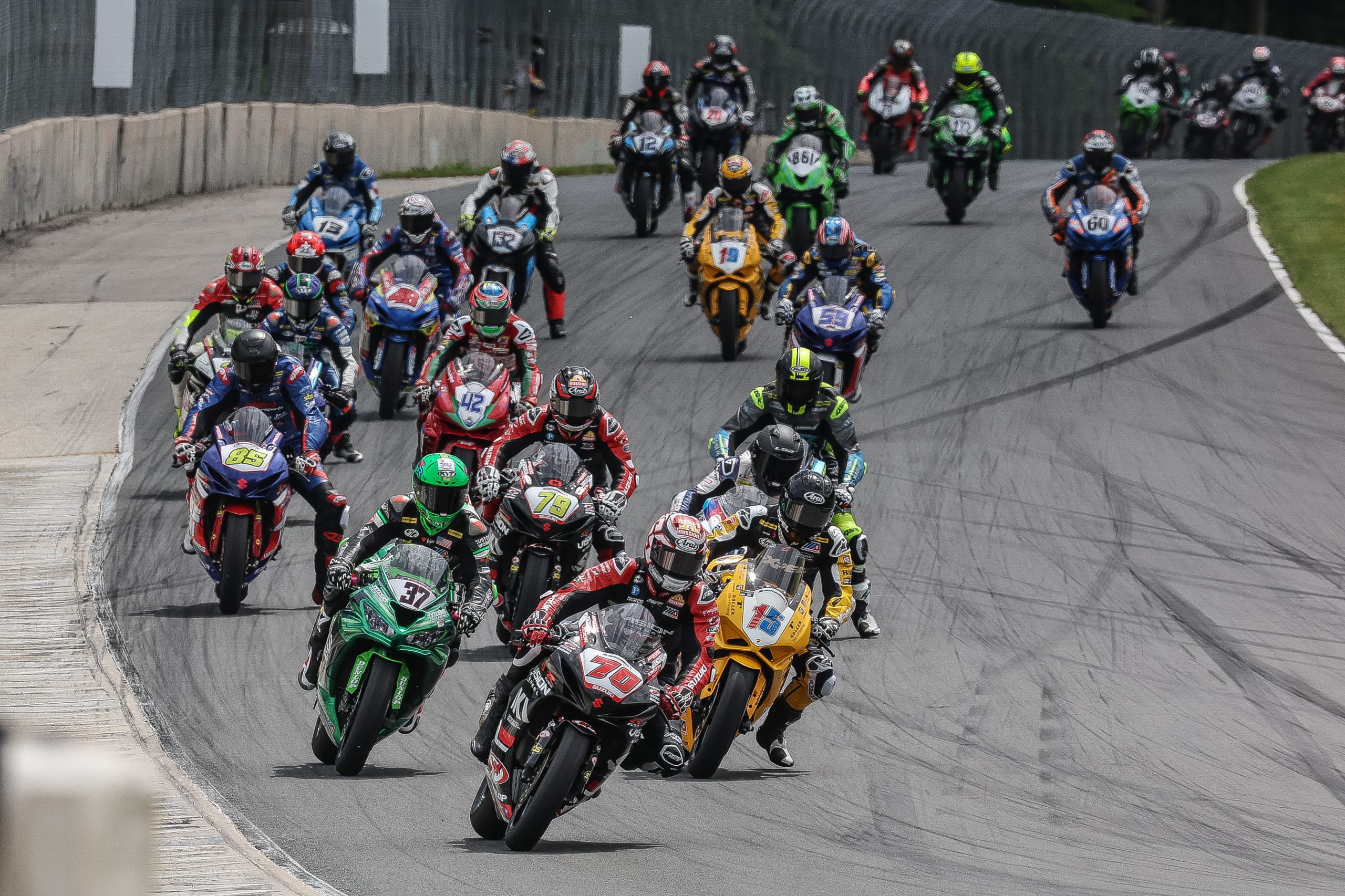 How Close Is Close? Scott Wins Supersport By .001 Of A Second At Road ...