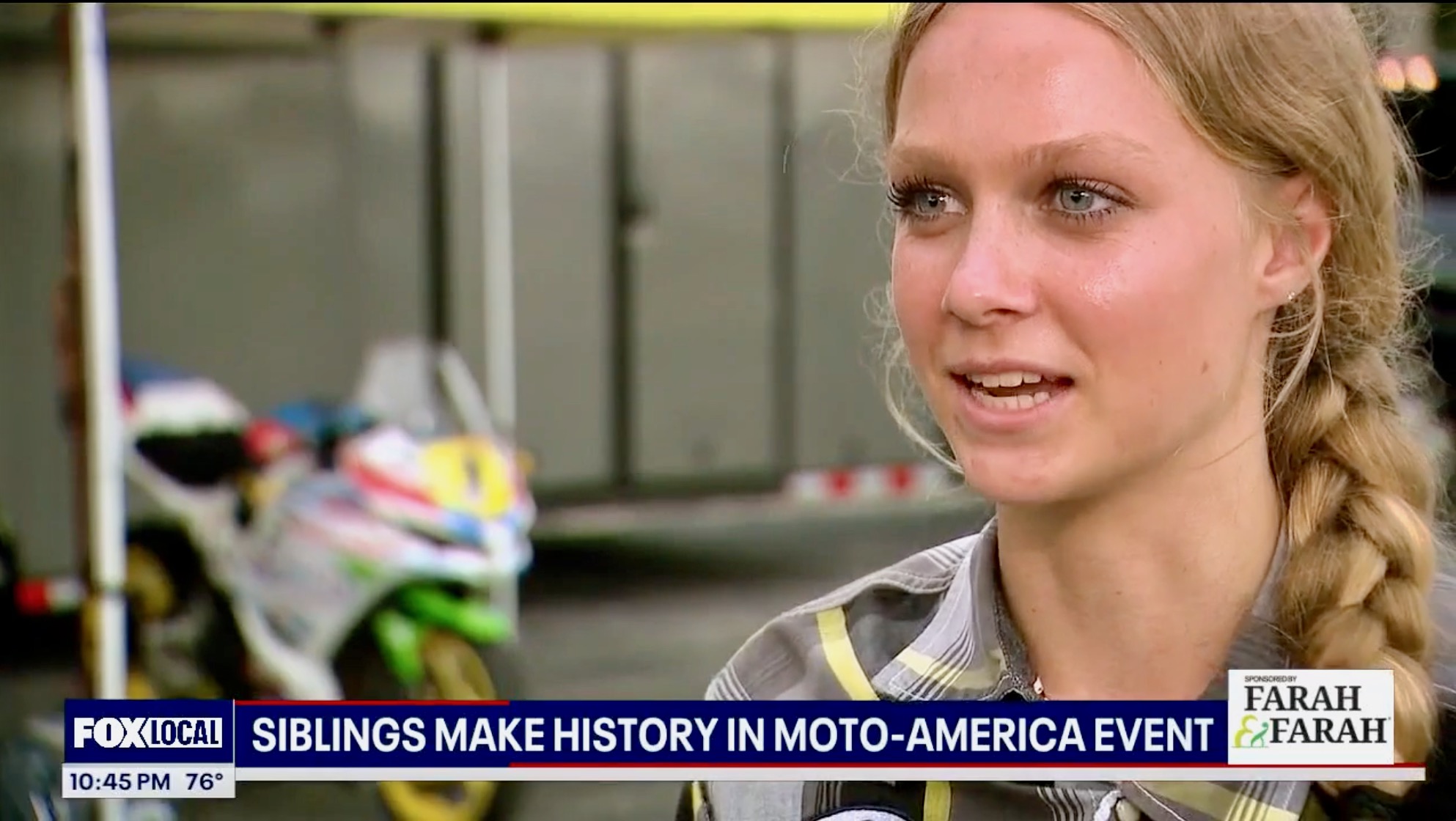 Sibling Revelry: Dynamic Dreher Duo Featured On TV - MotoAmerica