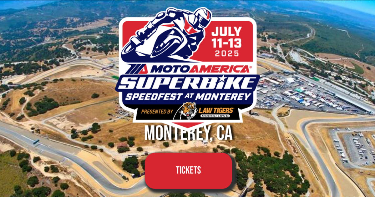 WeatherTech Raceway Laguna Seca - MotoAmerica